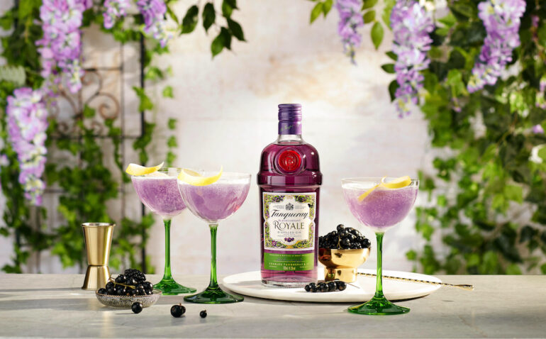 Enjoy This Sumptuous Cocktail Made With Tanqueray Blackcurrant Royale ...